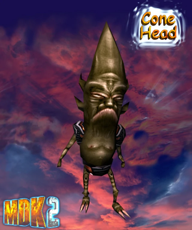 Conehead | Max Doc Kurt (MDK) Wiki | Fandom