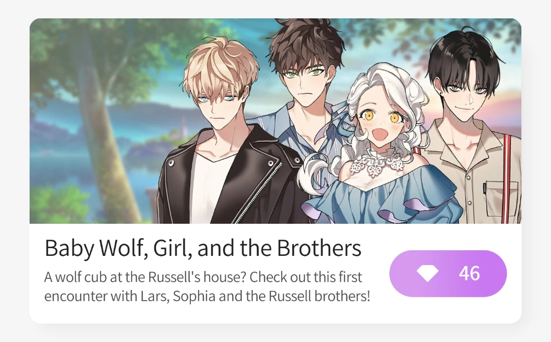 Baby Wolf, Girl, and the Brothers | Maybe: Interactive Stories Wiki ...