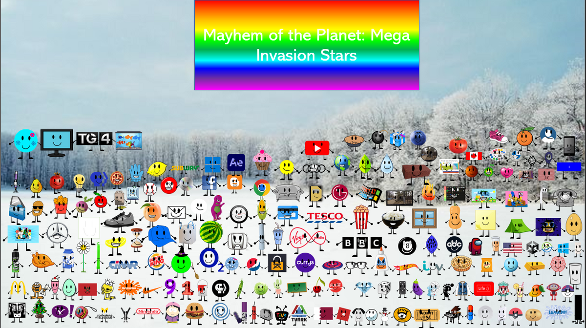 Mayhem Of The Planet Mega Invasion Stars Mayhem Of The Planet Wiki