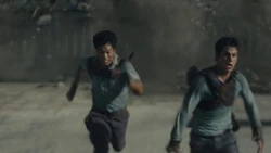 Maze Runner Thomas Running
