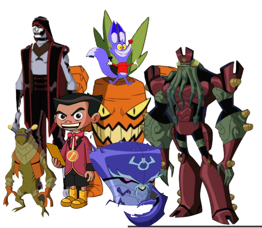 Ben 10's Villains Team | Mazniac Wiki | Fandom