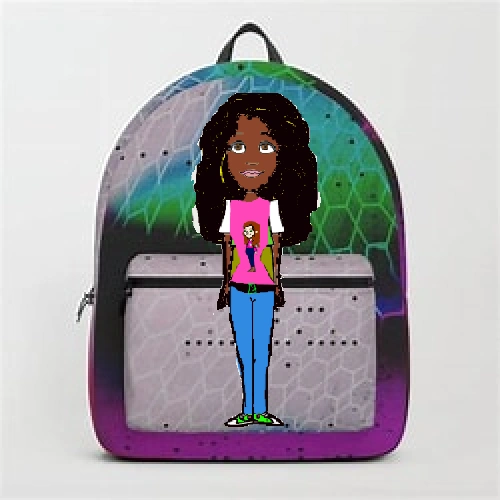 Glow Backpack with Naomi | Mazniac Wiki | Fandom