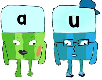 A (Alphablocks) and U (Alphablocks) | Mazniac Wiki | Fandom