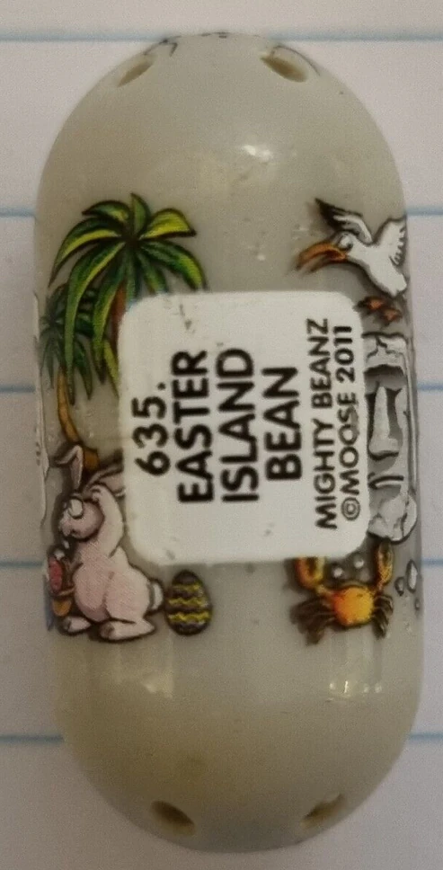 Easter Island Bean | Beanpedia, The Mighty Beanz Wiki | Fandom