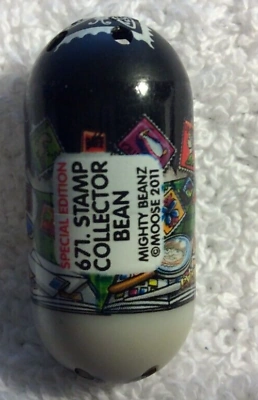 Stamp Collector Bean | Beanpedia, The Mighty Beanz Wiki | Fandom