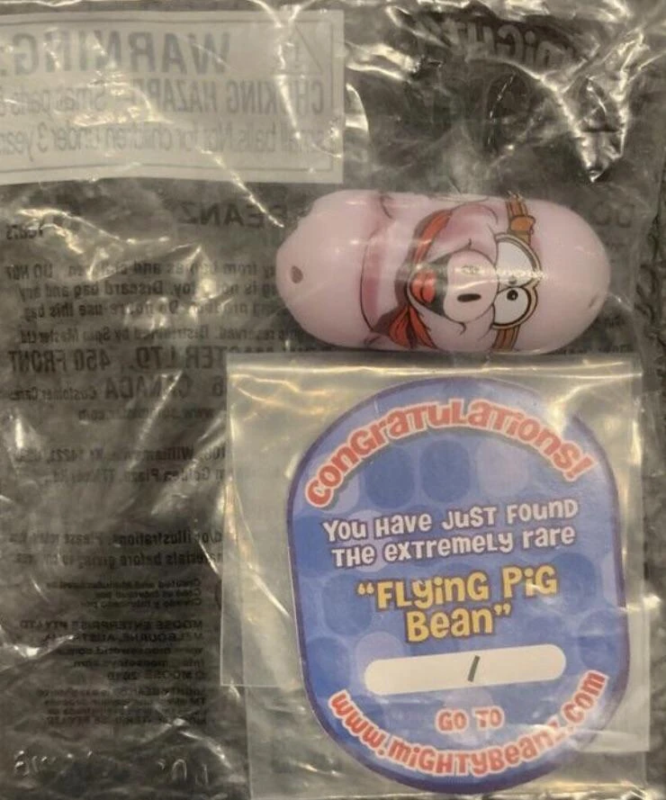 Flying Pig Bean | Beanpedia, The Mighty Beanz Wiki | Fandom