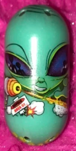 Glow In The Dark Alien Bean | Beanpedia, The Mighty Beanz Wiki | Fandom