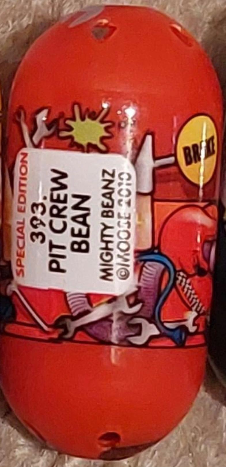 Pit Crew Bean | Beanpedia, The Mighty Beanz Wiki | Fandom