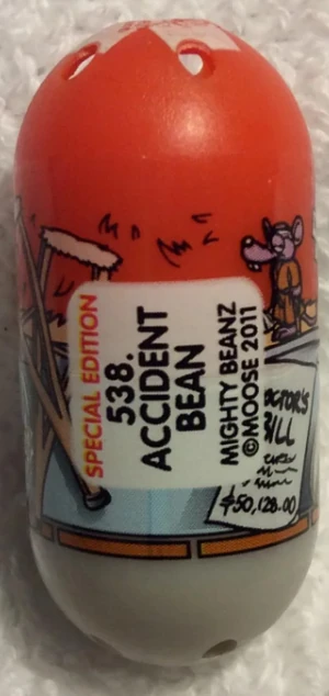 Accident Bean | Beanpedia, The Mighty Beanz Wiki | Fandom