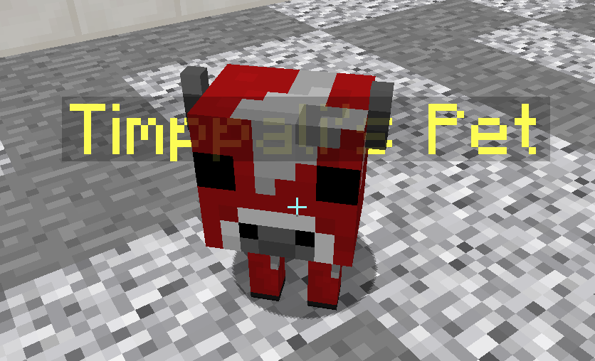 Minecraft Baby Mooshroom