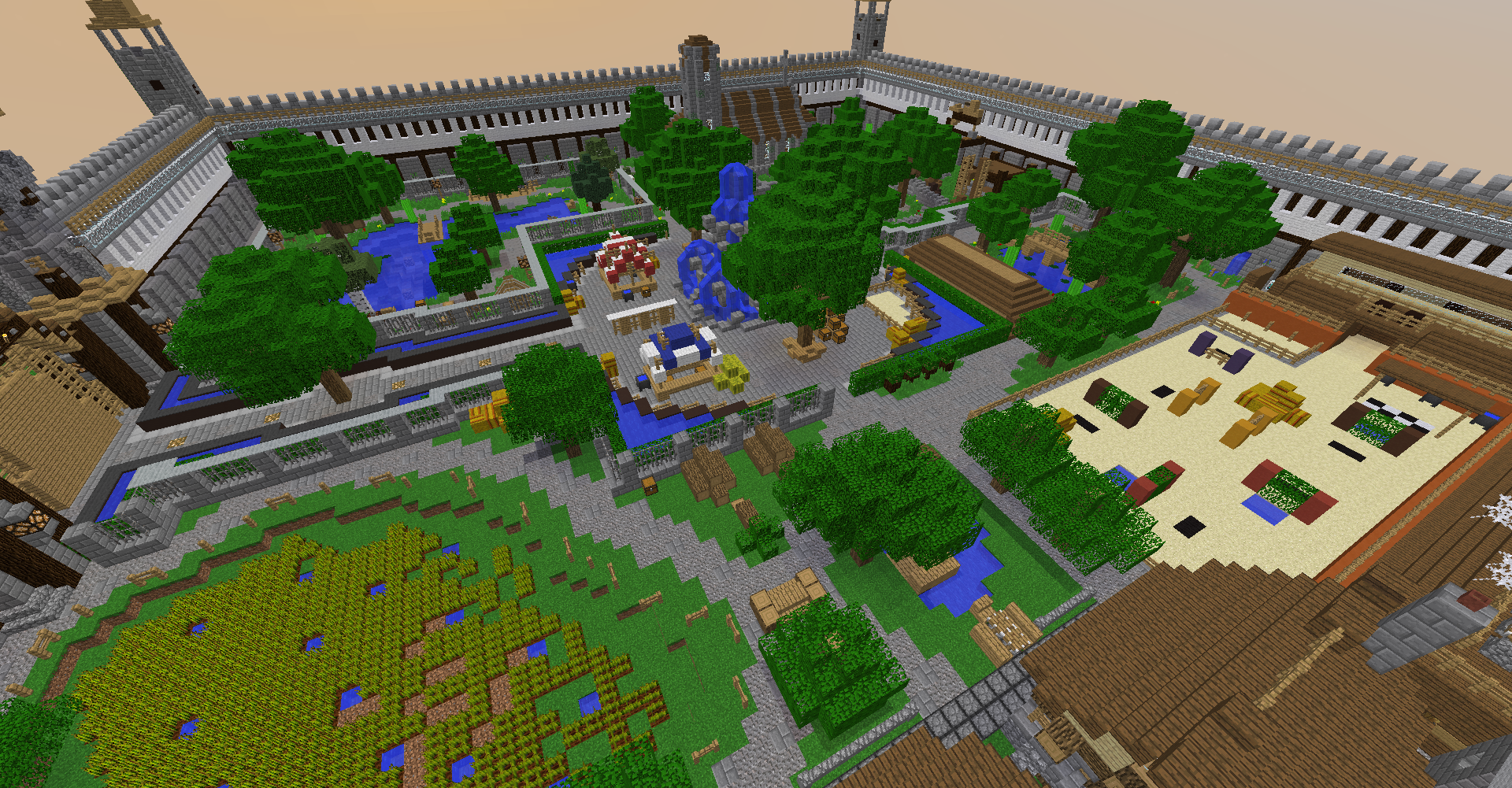 Minecraft Animal Farm Design