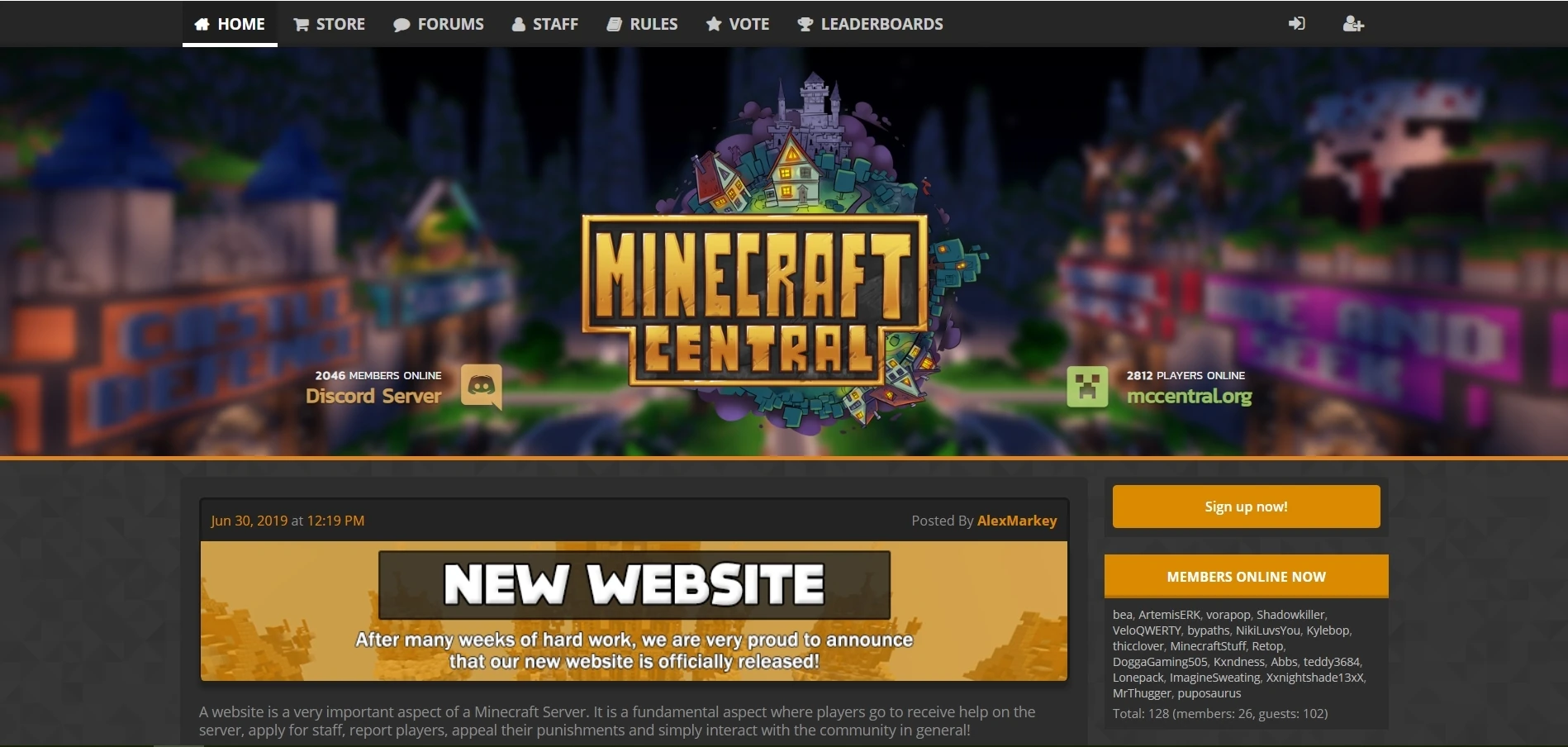 Website | MCCentral Wiki | Fandom