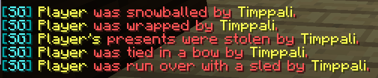 Christmas (Kill Messages) | MCCentral Wiki | Fandom