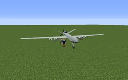 MQ-9 Reaper (Requires UAV Station) | MC Heli Mod for Minecraft Wiki ...
