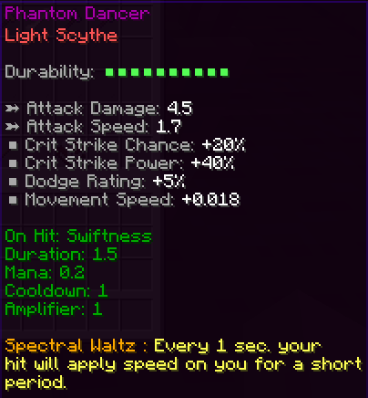 Phantom Dancer | MC Lite Wiki | Fandom