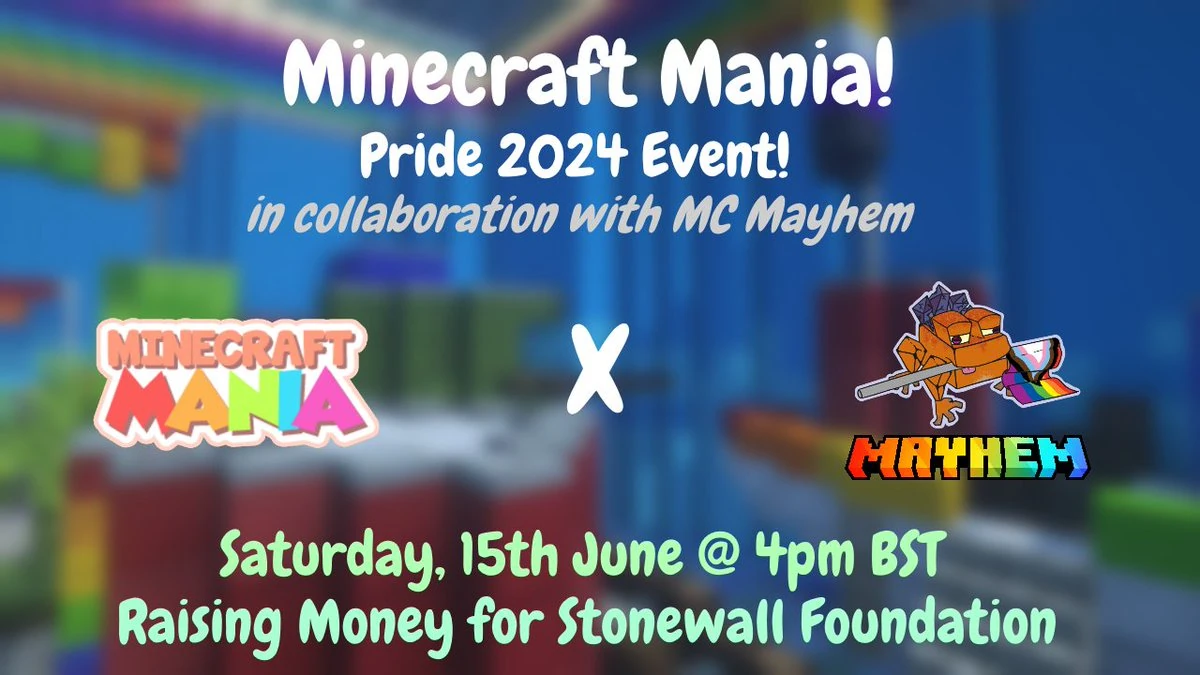 Minecraft Mania Pride 2024 | Minecraft Mania Wiki | Fandom