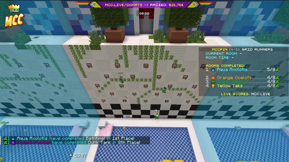 Bathtime! (Grid Runners) | MC Championship Wiki | Fandom