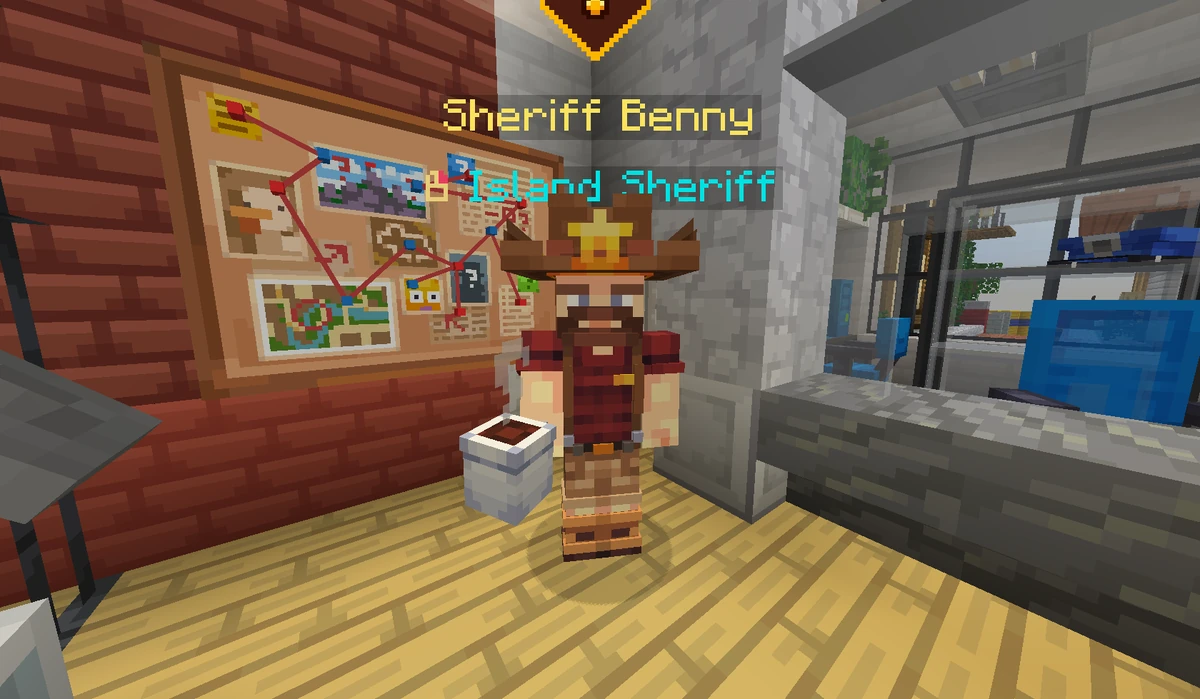 Sheriff Benny | MCC Island Wiki | Fandom