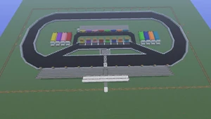 Creation:Oval Racetrack | Minecraft Creations Wiki | Fandom