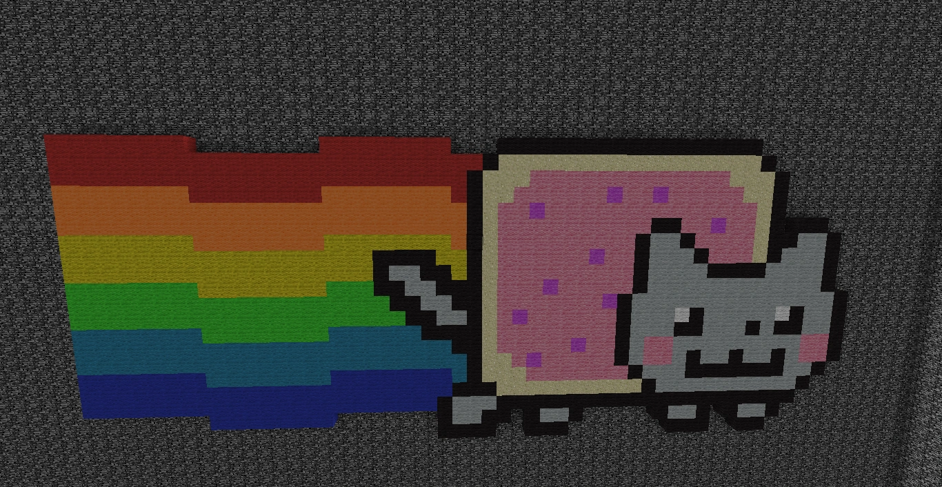 Nyan Cat In Minecraft