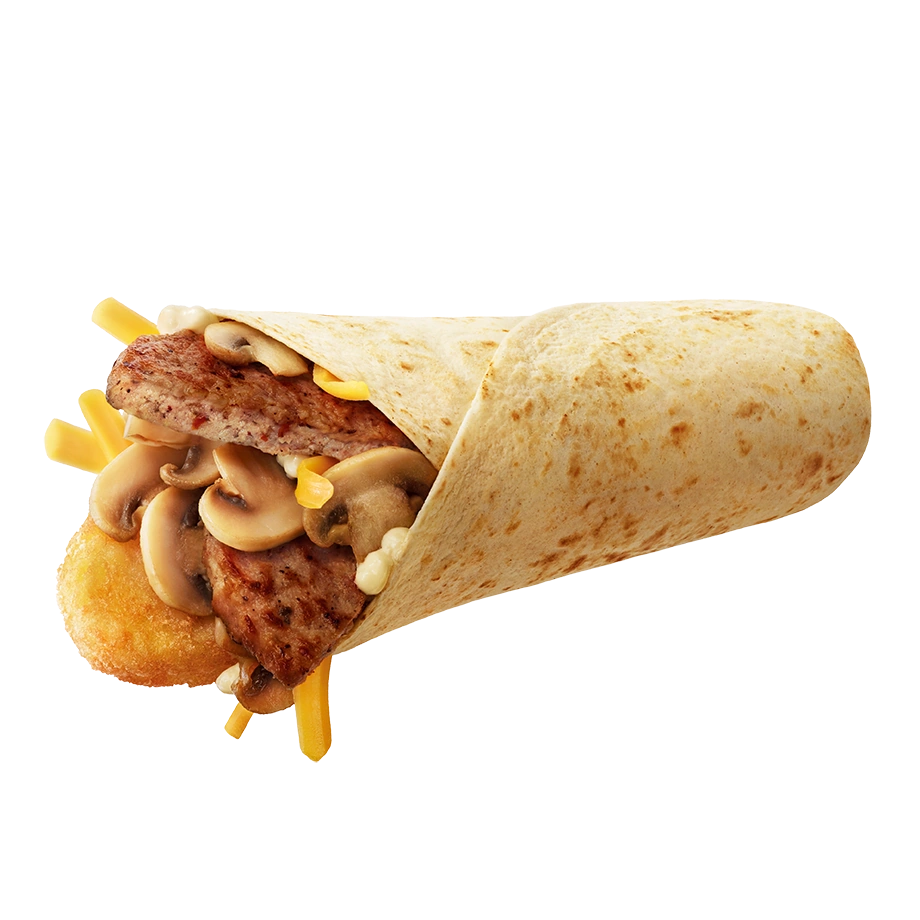 McWrap Śniadaniowy (wieprzowy z pieczarkami) | McDonald's Wiki | Fandom
