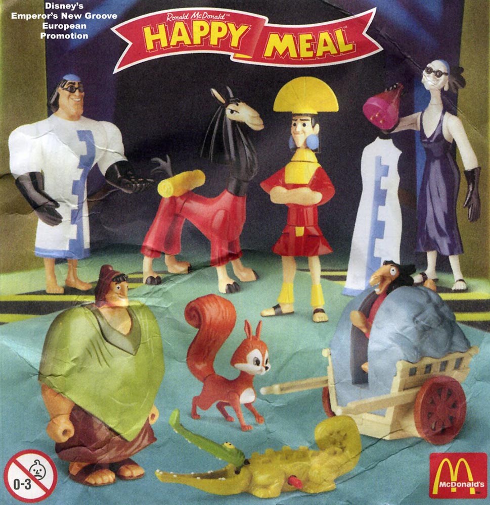 Kejsarens Nya Stil Mcdonalds Happy Meal Figur Wiki Fandom