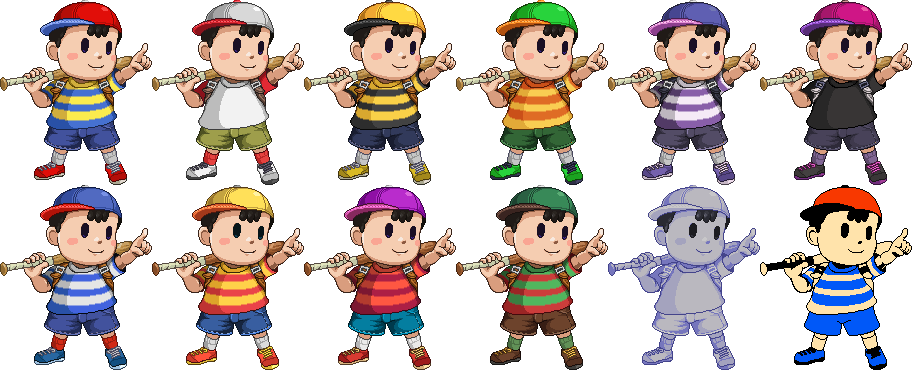 Ness Sprite Sheet
