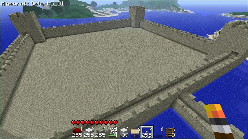 Castle Grounds Template (Schematic) | Minecraft Constuctions Wiki | Fandom