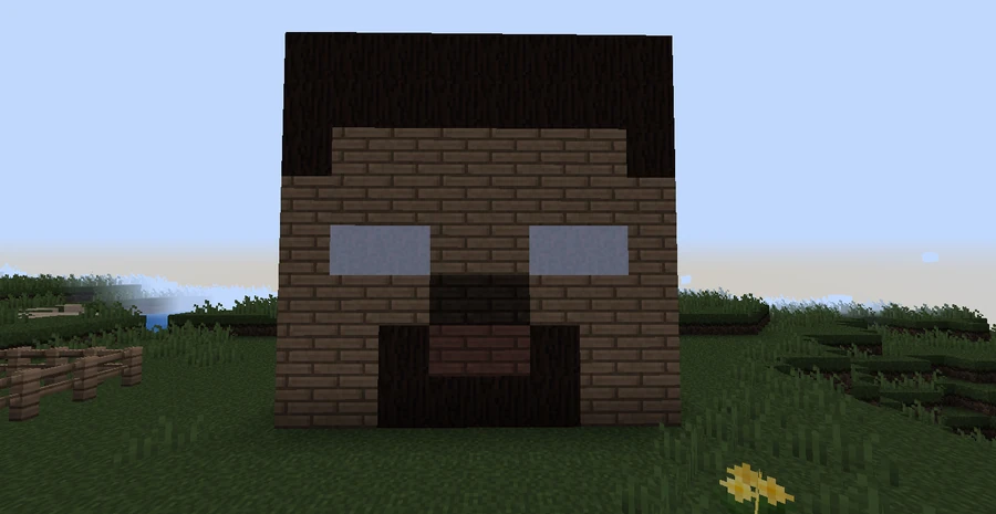 Herobrine Minecraft Head