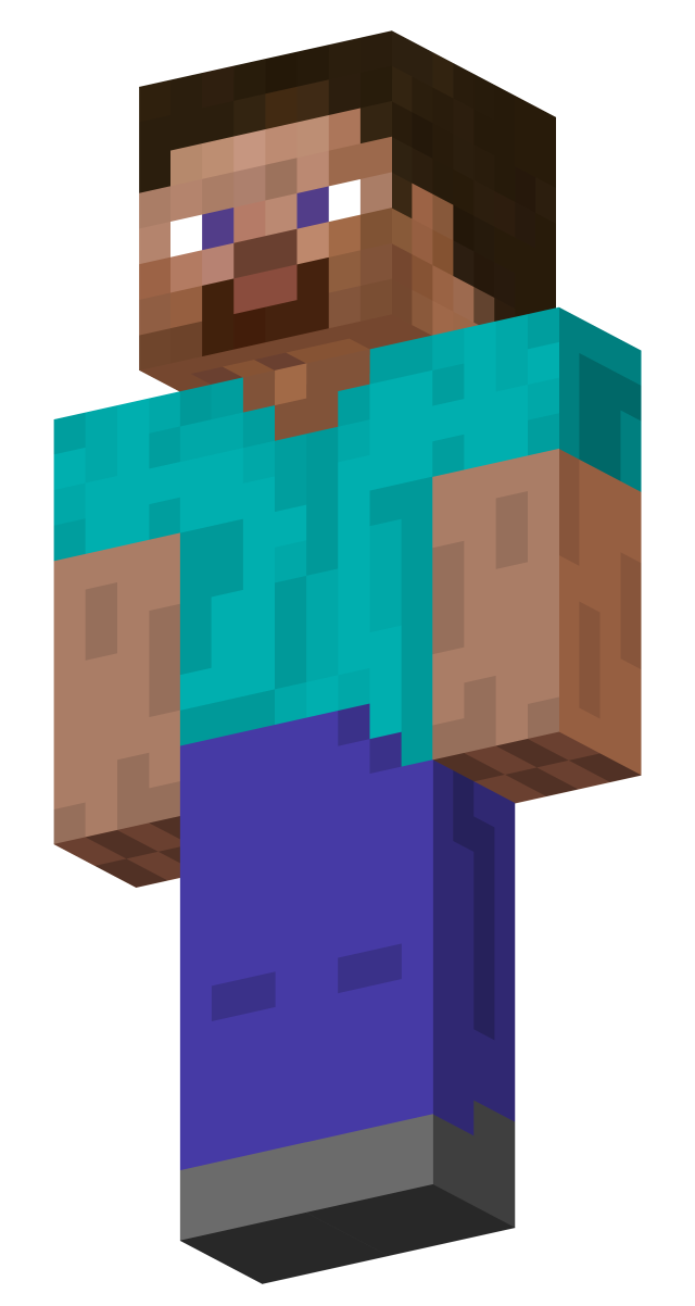 Minecraft Steve Transparent