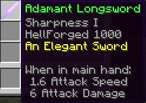 Adamant Longsword | MCRS Wiki | Fandom