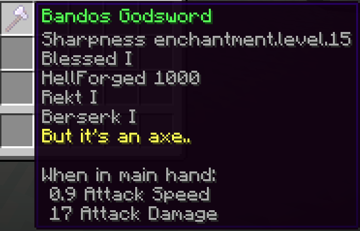 Bandos Godsword | MCRS Wiki | Fandom
