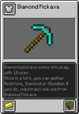 Diamond pick | Minecraft TCG Wiki | Fandom