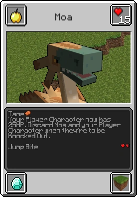 Moa | Minecraft TCG Wiki | Fandom