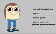 Maxwell "Giggletoe" Professional | Max Design Pro Fanon Wiki | Fandom
