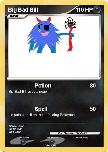 Big Bad Bill | My Moshi Monsters Wiki | Fandom