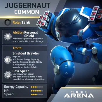 Juggernaut | Mech Arena: Robot Showdown Wiki | Fandom