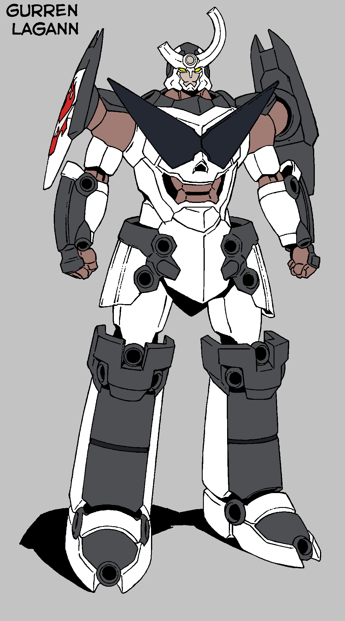 Tengen Toppa Gurren Lagann | MechaLineart Wiki | Fandom