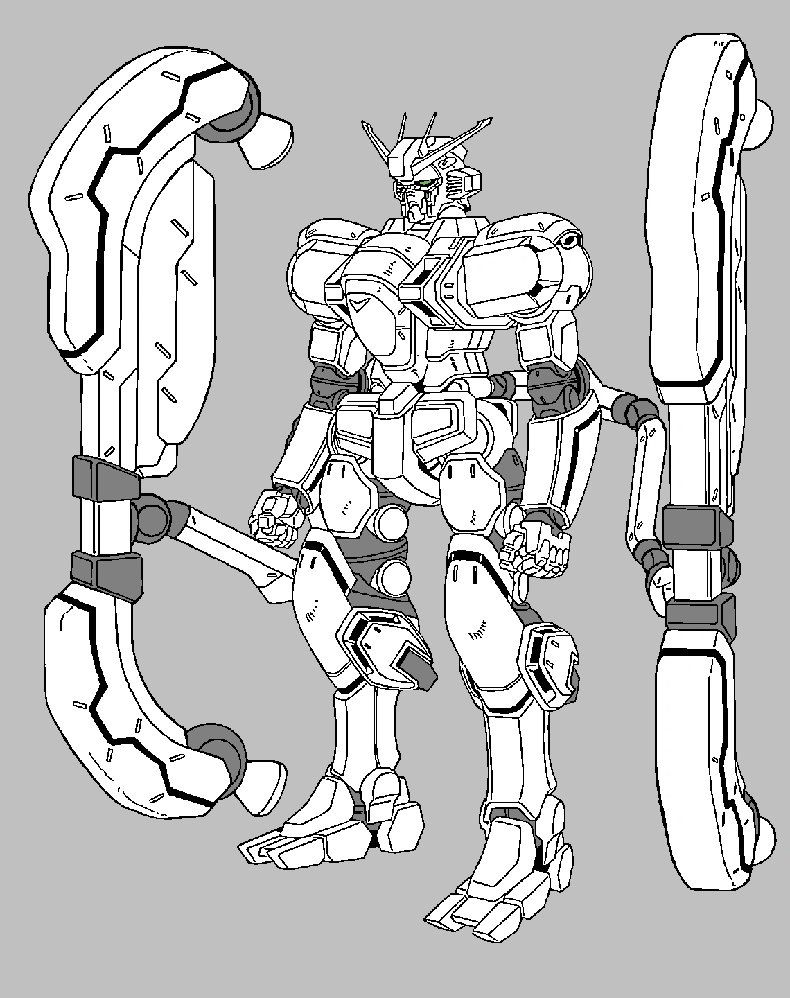 Mobile Suit Gundam Thunderbolt | MechaLineart Wiki | Fandom