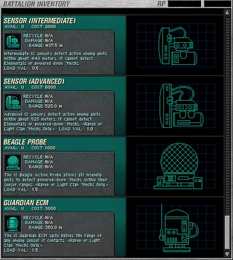 Components | MechCommander Gold Wiki | Fandom