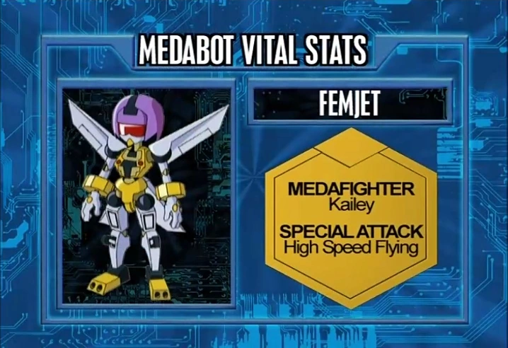 Femjet | Medabots Wiki | Fandom