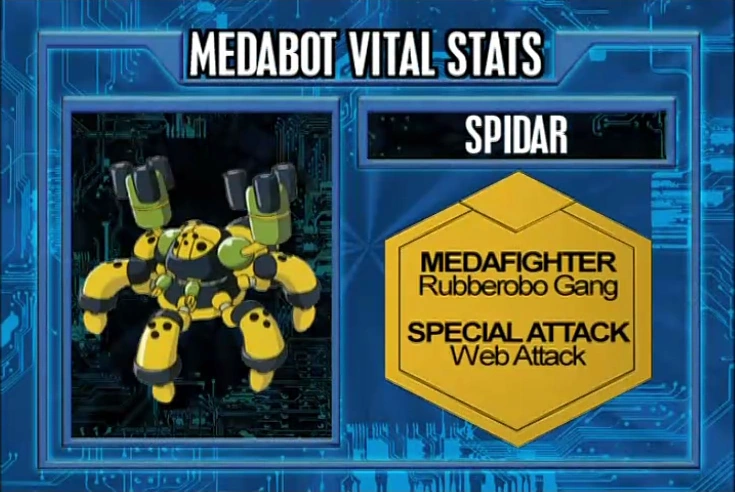 Spidar | Medabots Wiki | Fandom