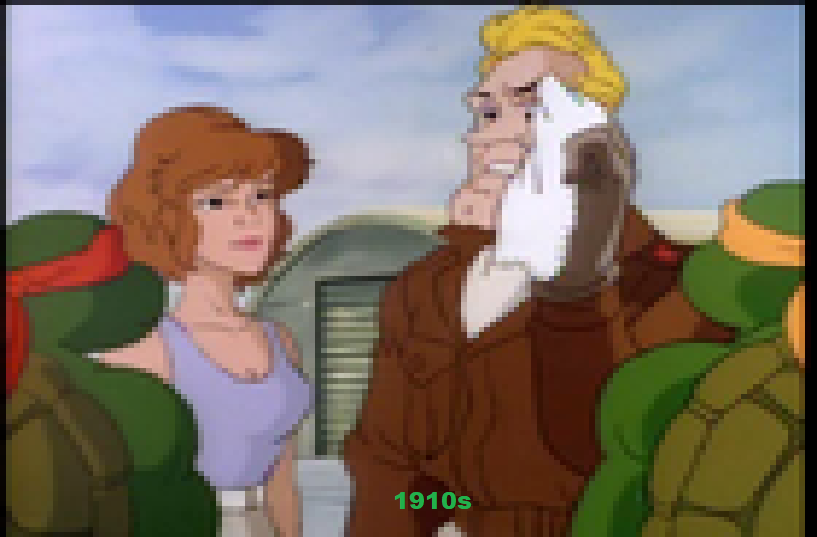 Past Century to Today portrayed by 1987 TMNT | Media Portrayals Wiki ...