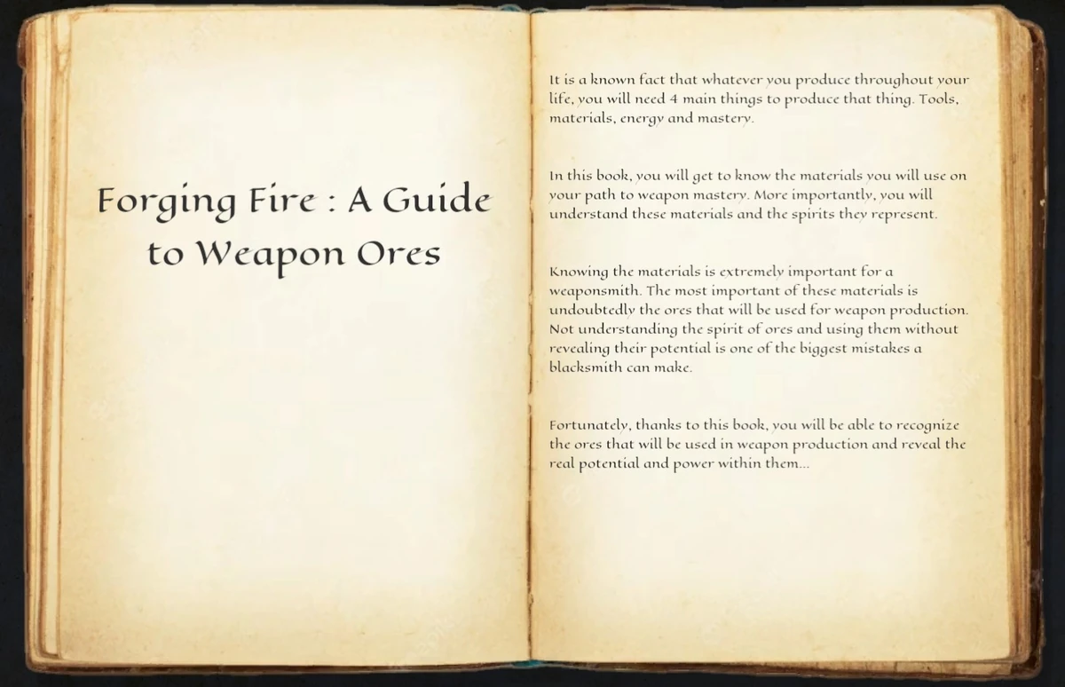 A Guide to Weapon Ores | Medieval Blacksmith Simulator Wiki | Fandom