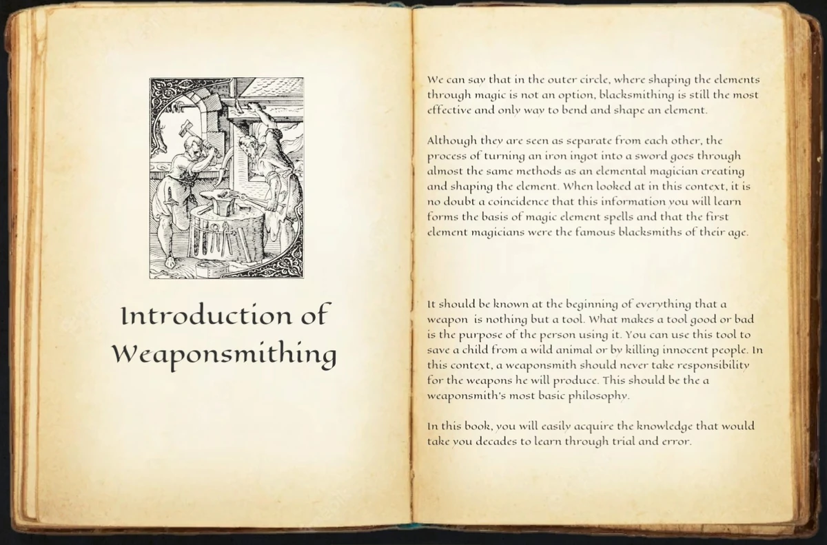 Introduction to Weaponsmithing | Medieval Blacksmith Simulator Wiki ...