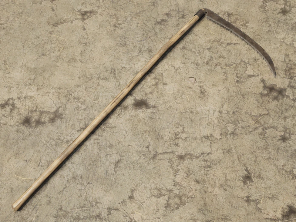 Medieval Farming Scythe