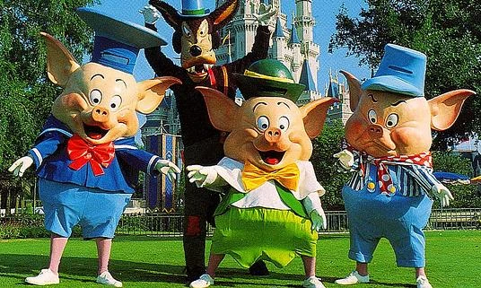 The Three Little Pigs Costumes Through the Years | Meet the Heroes Wiki ...