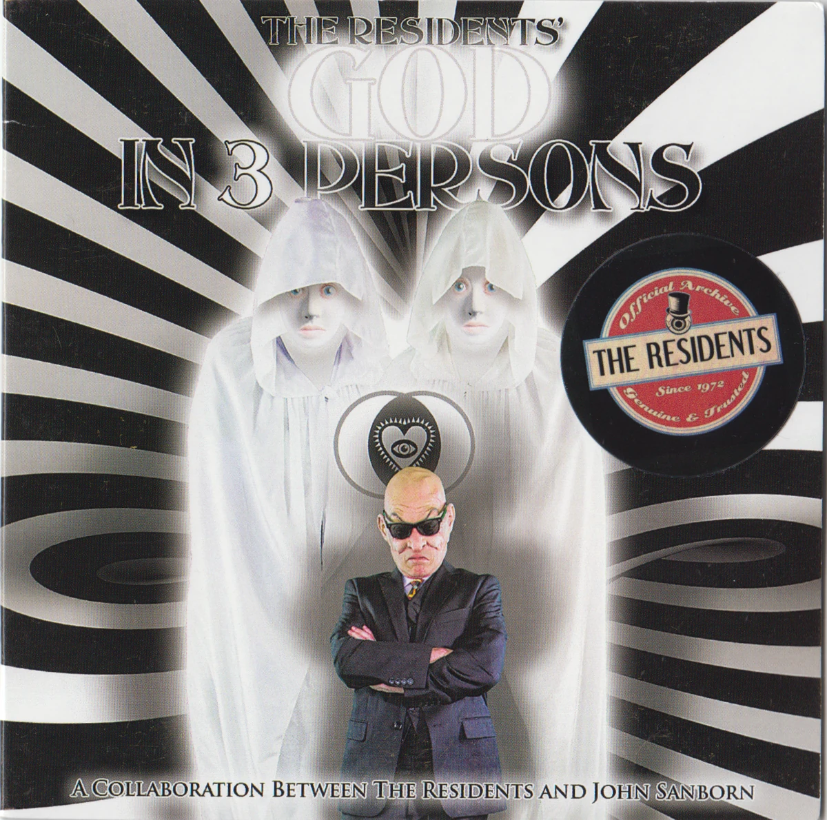 God In 3 Persons (live album)/Cover art gallery | Meet The Residents ...