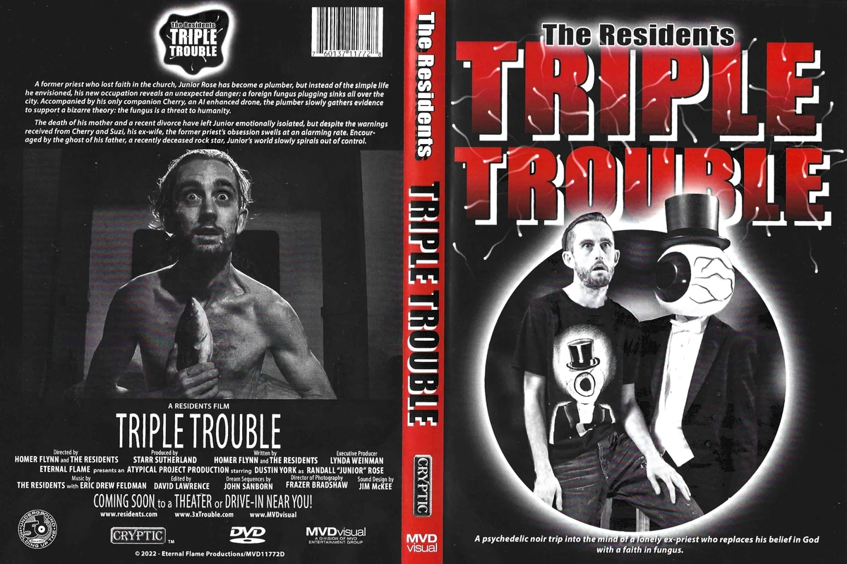 Triple Trouble (film)/Cover art gallery | Meet The Residents Wiki | Fandom