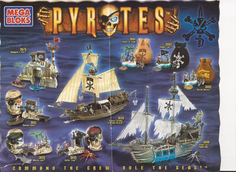 Mistakes And Prototypes Mega Bloks Pyrates Wiki Fandom
